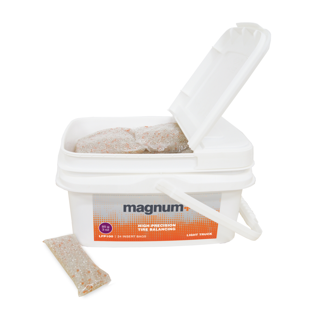 MAGNUM + Plastic bak met 24 zakjes (85g) - Bandenservice Materiaal